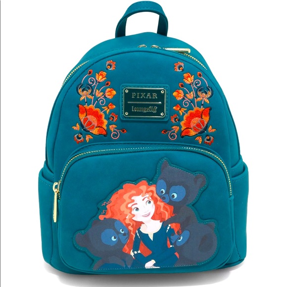 Loungefly | Bags | Loungefly Disney Pixar Brave Triplet Mini Backpack ...